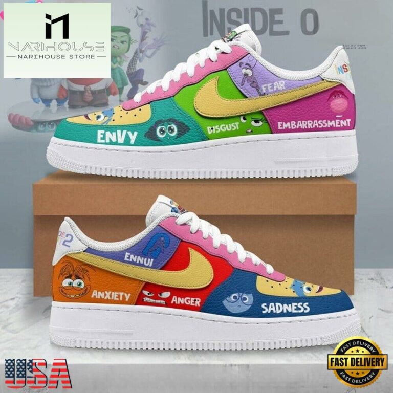 Inside Out Walt Disney Air Force 1 Shoes , Running Sneakers Shoes ...