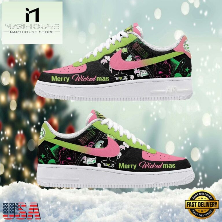 Snoopy Merry & Bright Air Force 1 Shoes , Running Sneakers Shoes ...