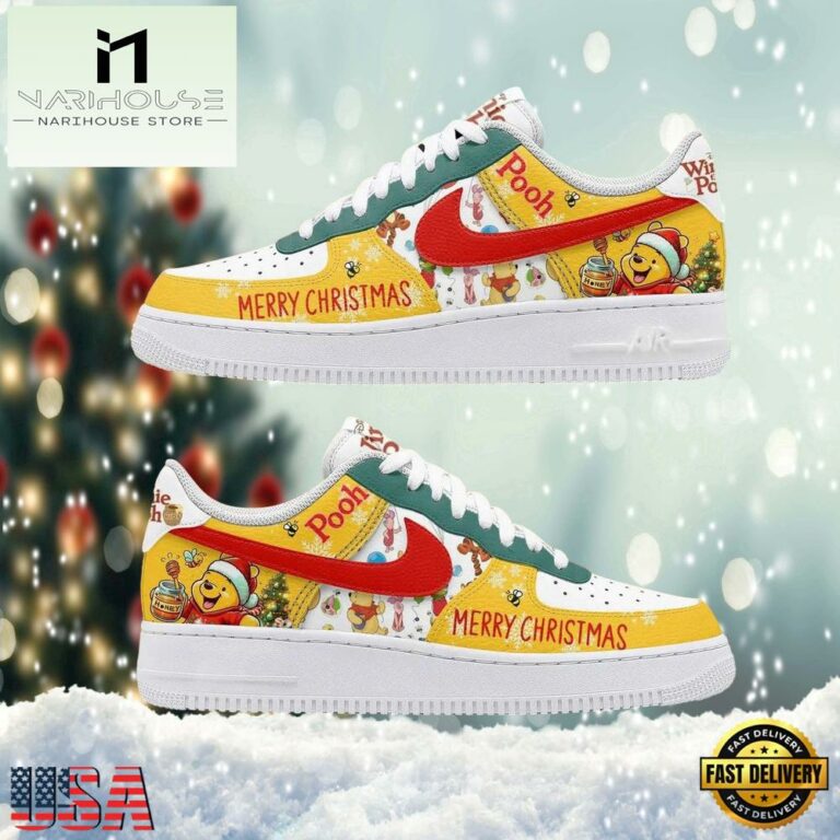 Jack The Nightmare Before Christmas Merry Christmas Air Force 1 Shoes ...