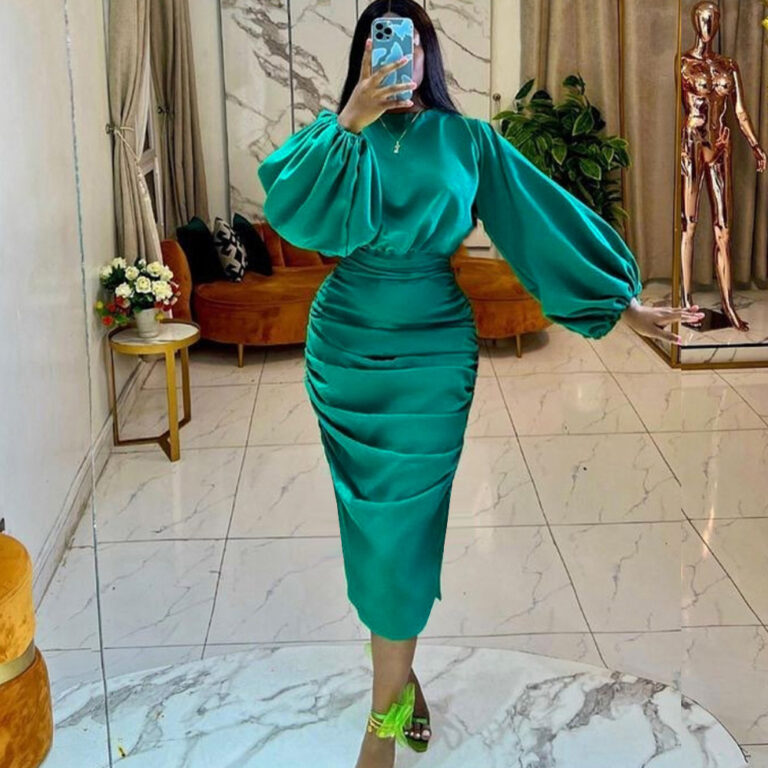 Socialite Style Fashion Comfortable Banquet Evening Dress – narihousestore