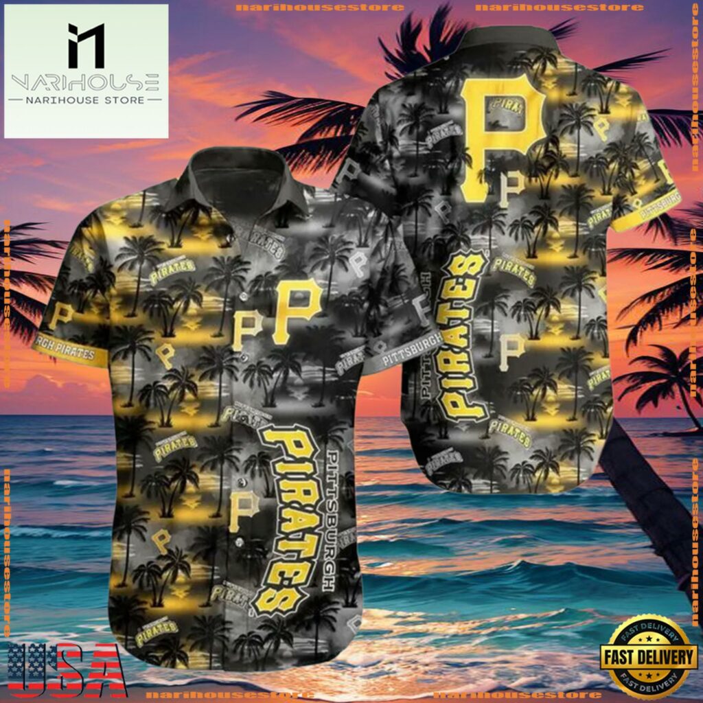 MLB Pittsburgh Pirates Aloha Hawaiian Shirt New Designs - narihousestore